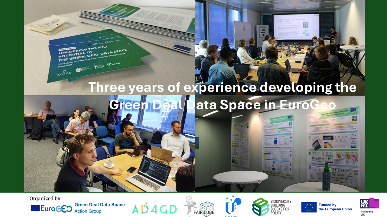 Three years of experience developing the GDDS in EuroGEO – Fairicube